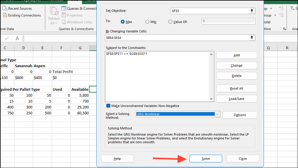 Jak korzystać z Solvera w Excelu - Tiempo de Frikis