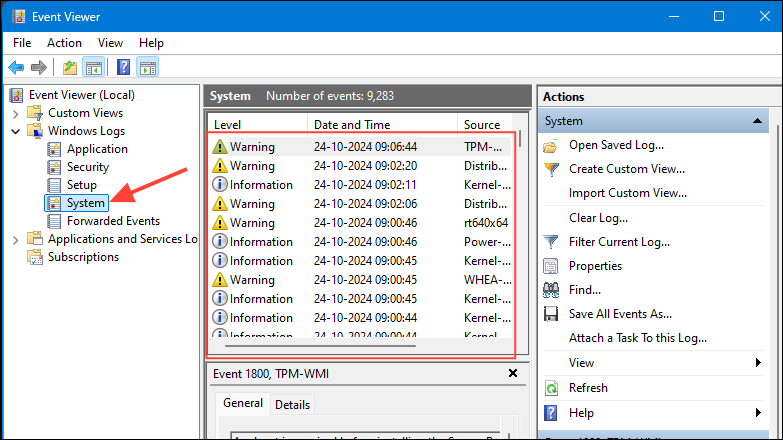 Jak sprawdzić dzienniki awarii w systemie Windows 11 - Tiempo de Frikis