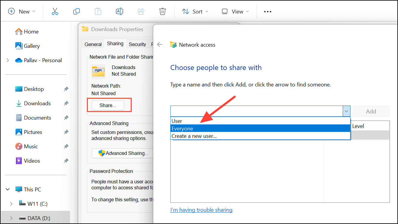 Jak dostosować VPN i zaawansowane ustawienia udostępniania w systemie Windows 11 - Tiempo de Frikis