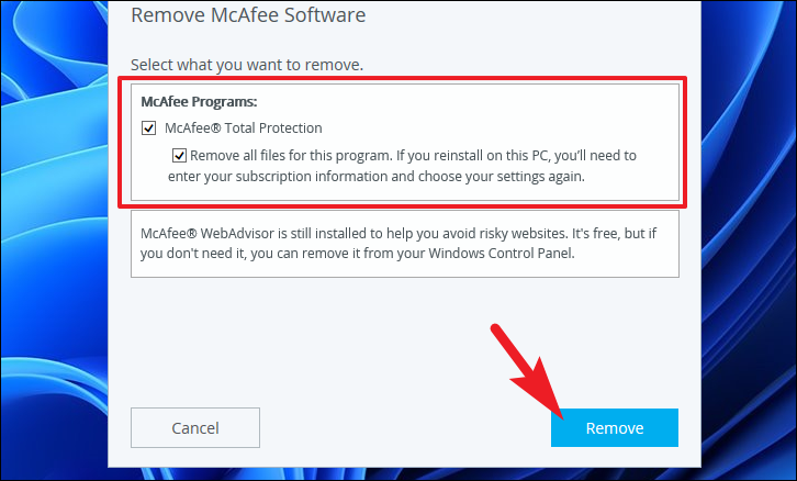 Jak wyłączyć lub usunąć McAfee w systemie Windows 11