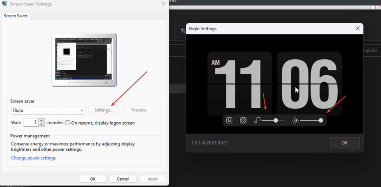 Jak zainstalować wygaszacz ekranu z zegarem Fliqlo dla systemu Windows 11 lub 10 - Tiempo de Frikis
