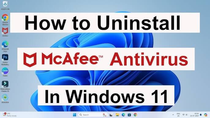 Jak całkowicie odinstalować McAfee z Windows 11 - Tiempo de Frikis