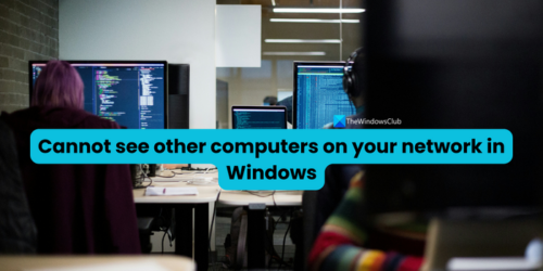 Nie widać innych komputerów w sieci w systemie Windows 11/10 - Tiempo ...