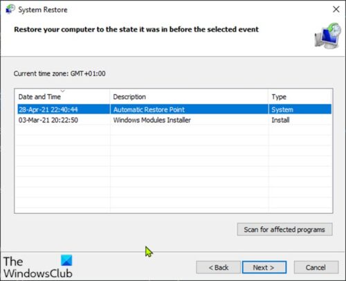 Windows PC wyłącza się podczas instalowania lub odinstalowania programu