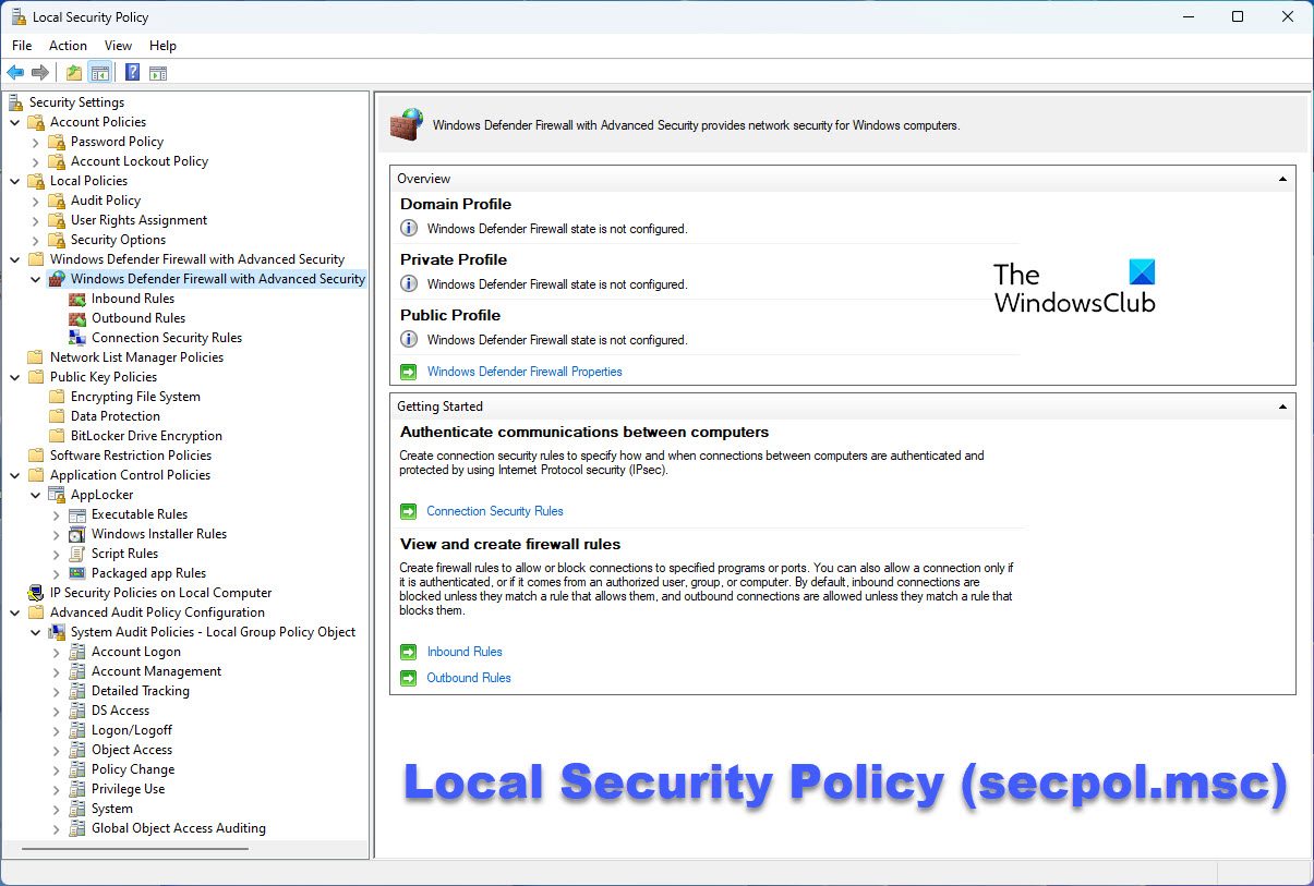 Jak otworzyć Zasady zabezpieczeń lokalnych (secpol.msc) w systemie ...
