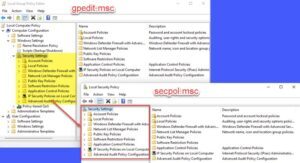 Jak otworzyć Zasady zabezpieczeń lokalnych (secpol.msc) w systemie ...