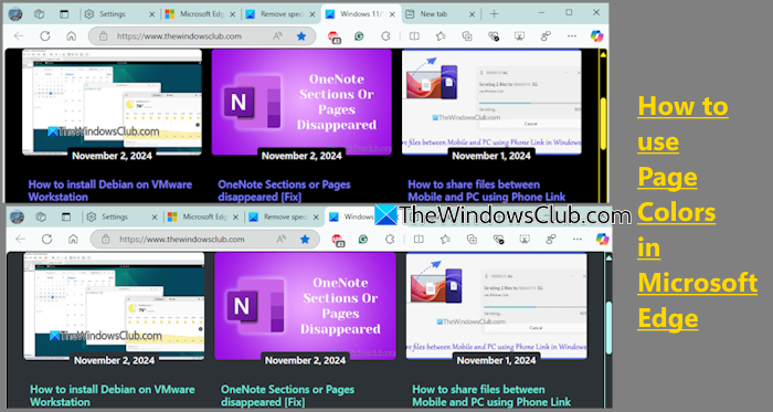 Jak korzystać z kolorów strony w przeglądarce Microsoft Edge w systemie ...