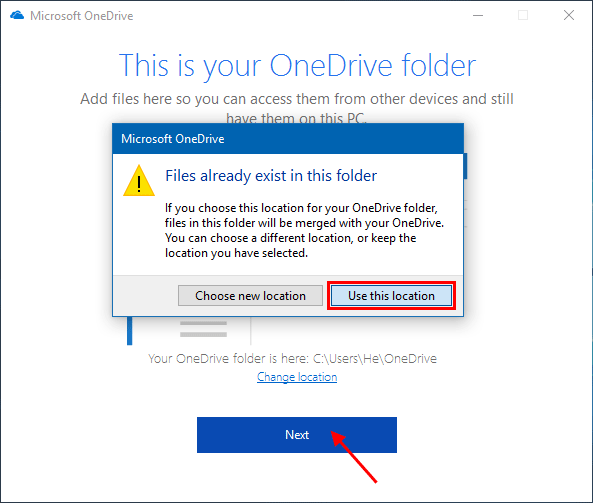 Como alterar a localização da pasta OneDrive no Windows 10