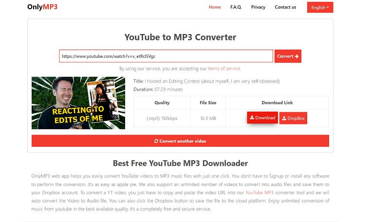 Como converter YouTube para MP3 online com OnlyMP3? - Tiempo de Frikis