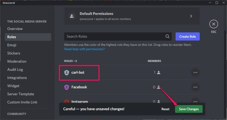 Como usar Carl Bot para reações e funções no Discord - Tiempo de Frikis