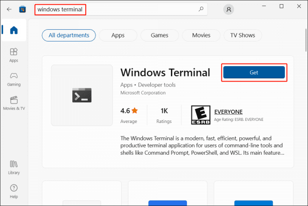 Como baixar a versão mais recente do Windows Terminal para Windows 11/ ...