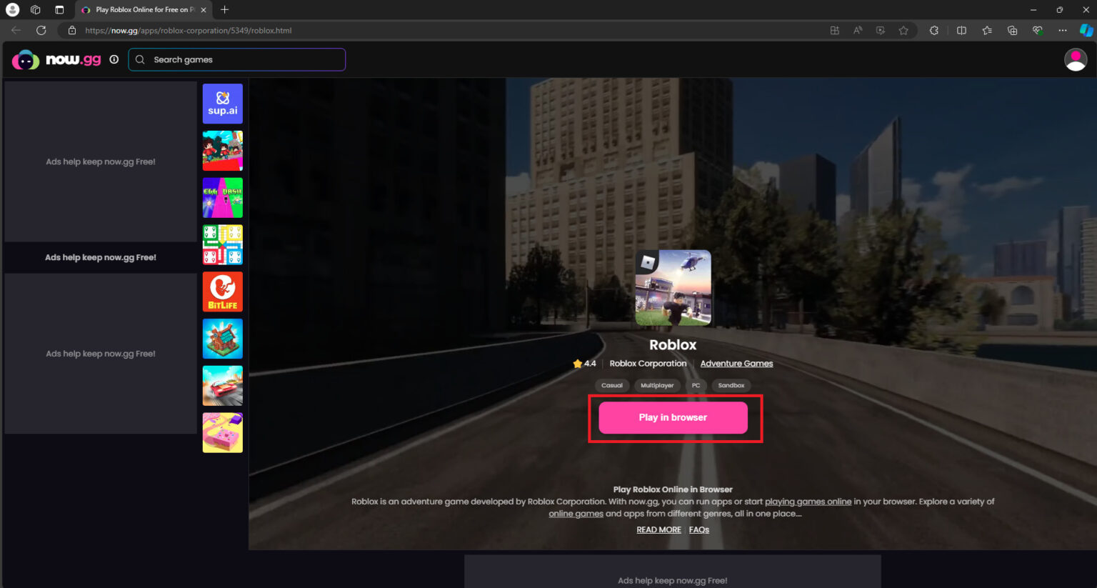 Como jogar Roblox online sem fazer download? - Tiempo de Frikis
