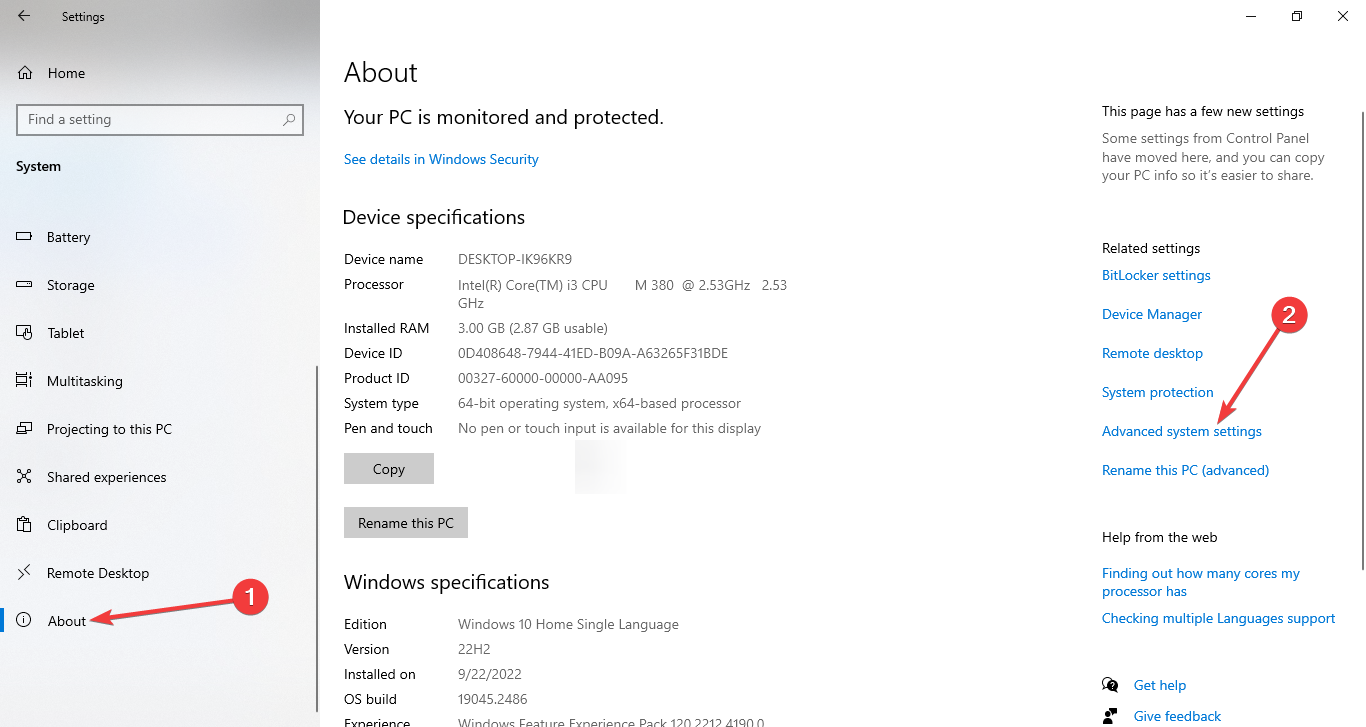 8 maneiras de ver as configurações avançadas do sistema no Windows 10 ...