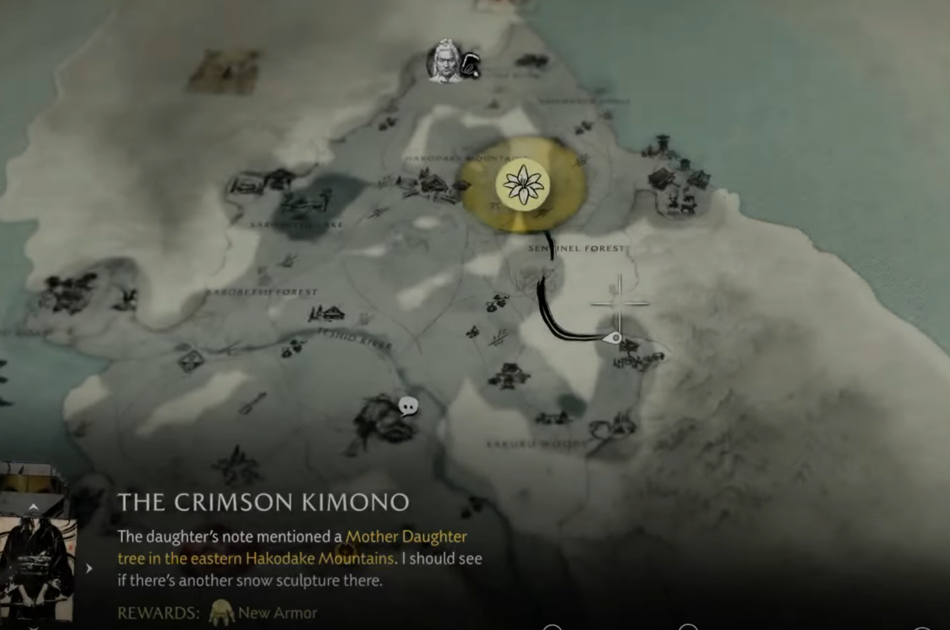 Seu guia para Sakuru Woods em fantasma de Yotei - Tiempo de Frikis