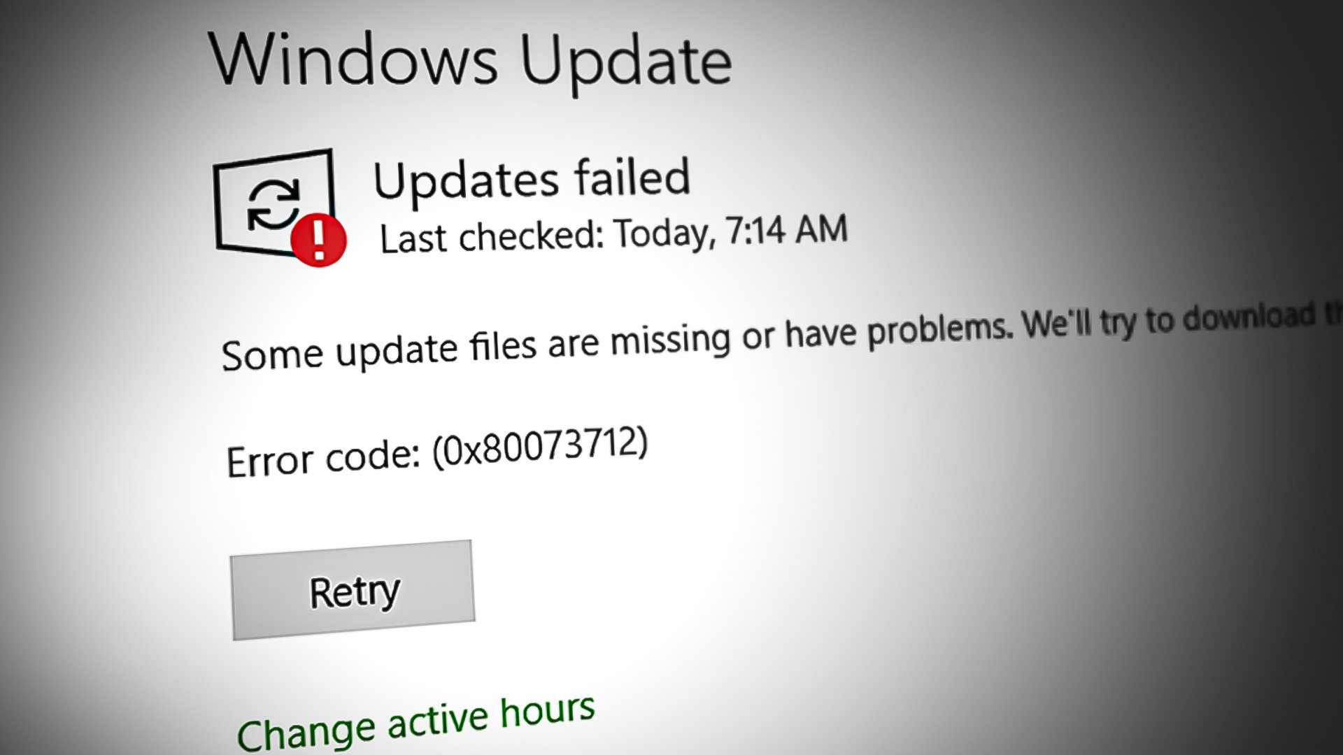 Como corrigir 'Código de erro: 0x80073712' Ao atualizar o Windows - Tiempo de Frikis