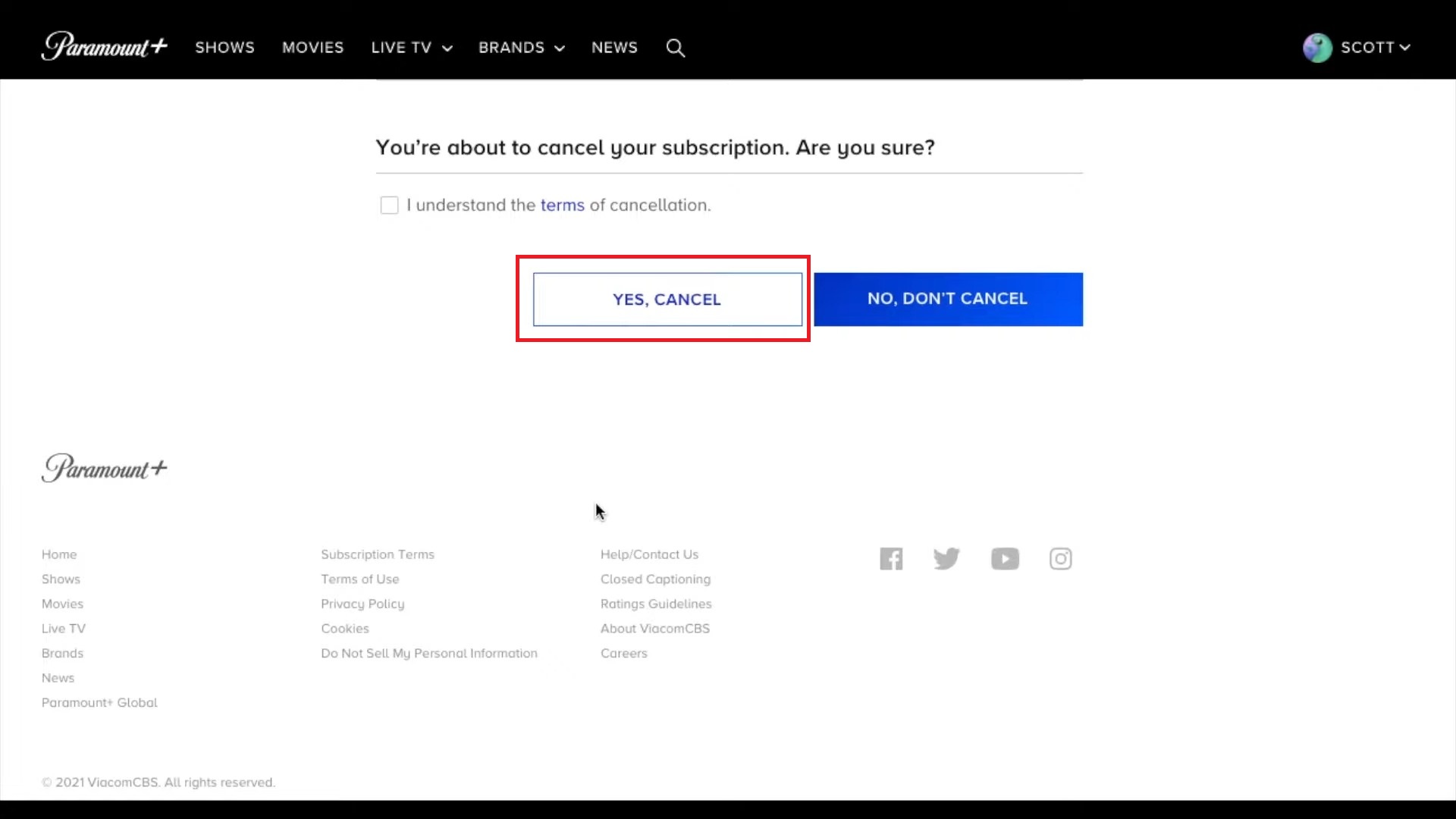Como cancelar a Paramount Plus em qualquer dispositivo [guia fácil] - Tiempo de Frikis