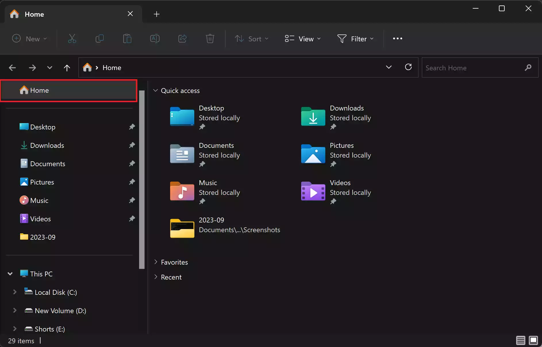 Como remover ou ocultar o ícone “Home” do File Explorer no Windows 11 ...