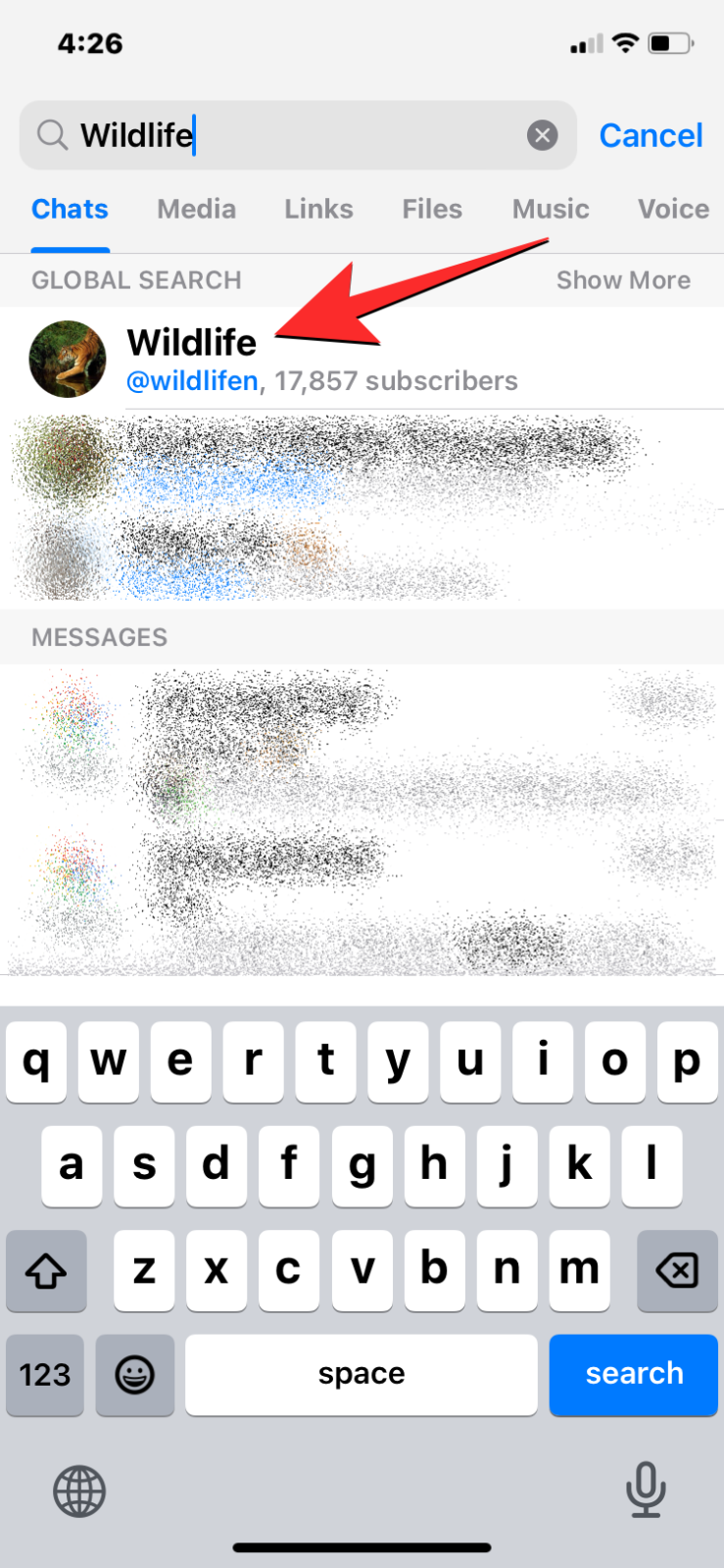2 maneiras de encontrar canais semelhantes no Telegram