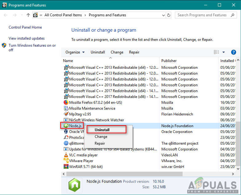 O que é: Node.js executável 'node.exe' - Tiempo de Frikis