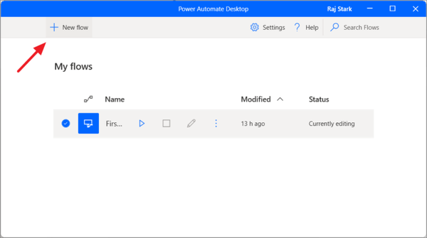 Como usar o Power Automating no Windows 11