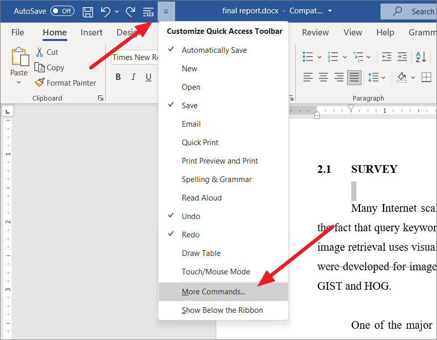 Como usar atalhos de tachado no Microsoft Word