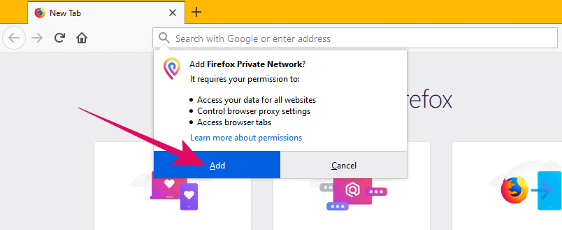 Como baixar a extensão do Firefox Private Network (Secure-proxy.xpi ...