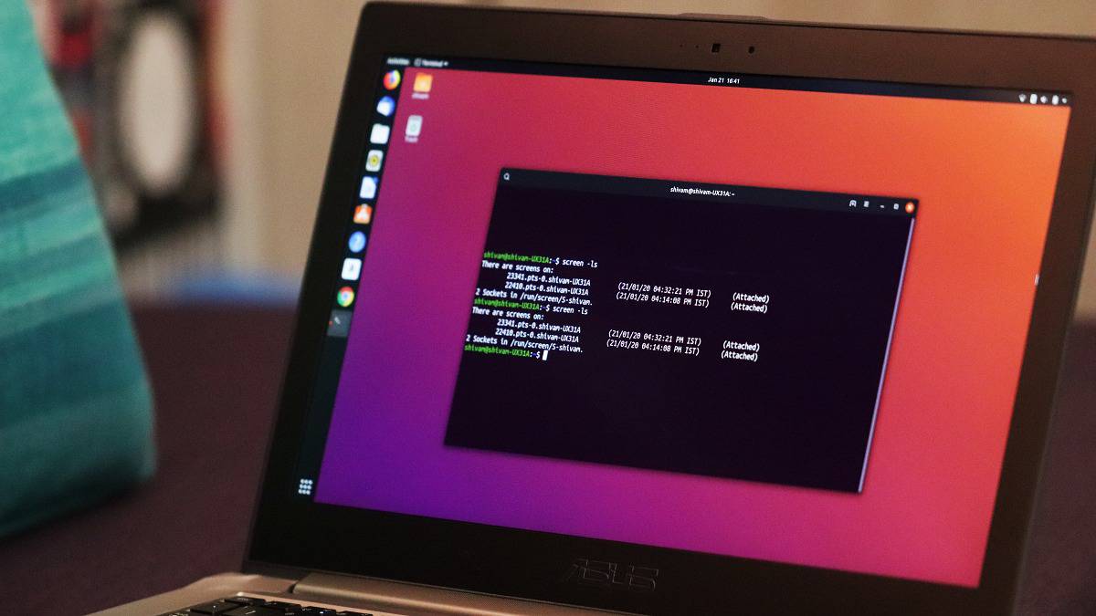 Como usar a tela Linux