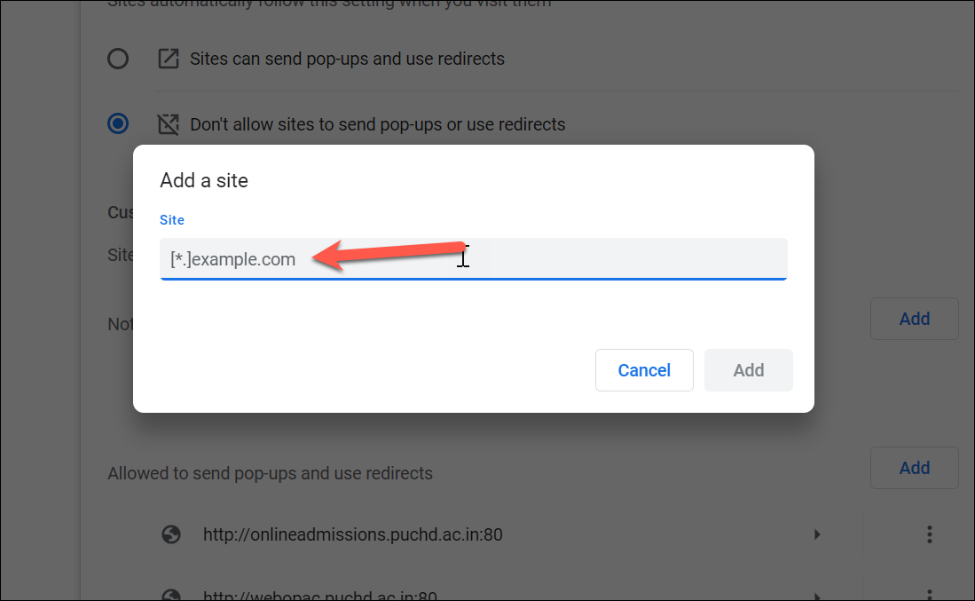 Como permitir pop-ups no Windows 11