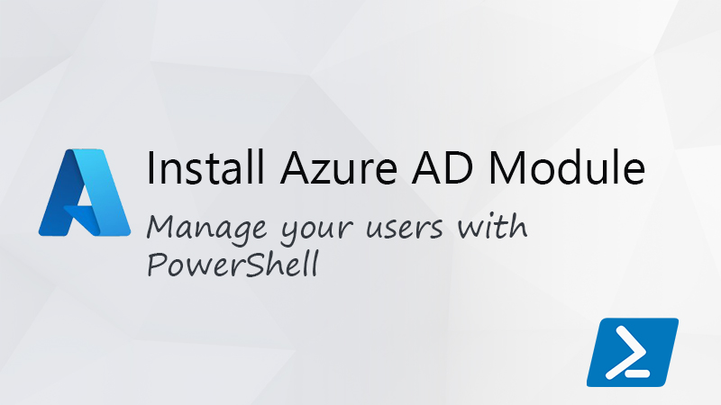 Como instalar o módulo de anúncio do Azure no PowerShell