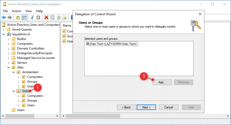 Guia de instalação e uso de usuários e computadores do Active Directory ...