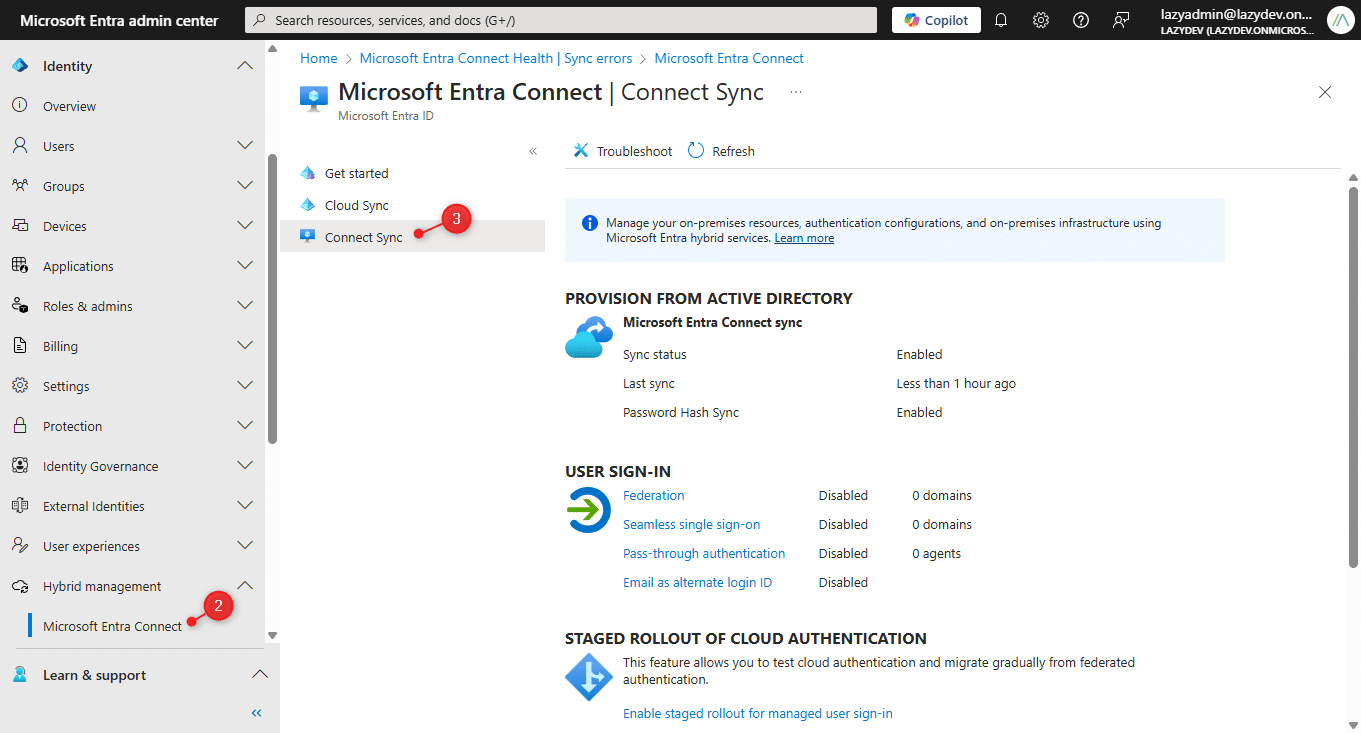 Microsoft Entra Connect – Como instalar e configurar - Tiempo de Frikis