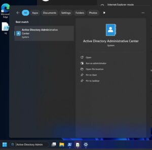 Como instalar o Active Directory Administrative Center Windows 11 ...