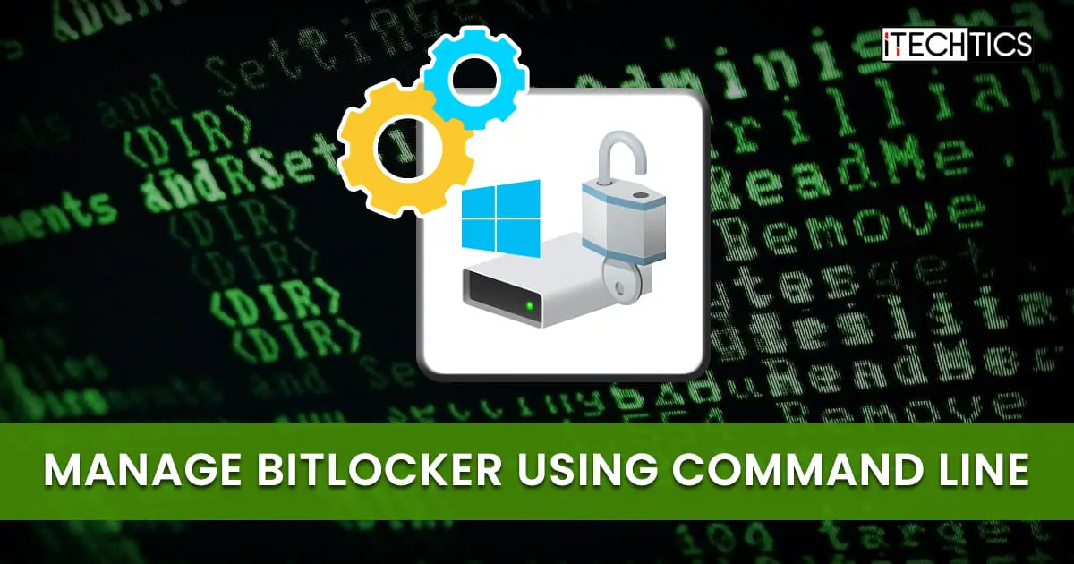 Como gerenciar o BitLocker usando linha de comando no Windows (Manage ...