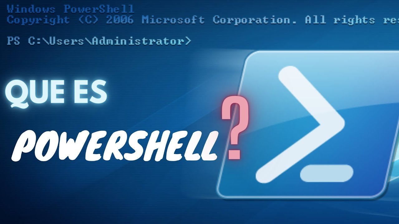 Como é a interface do PowerShell?