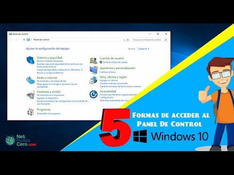 Como usar o Painel de Controle no Windows 10. Tutorial passo a passo