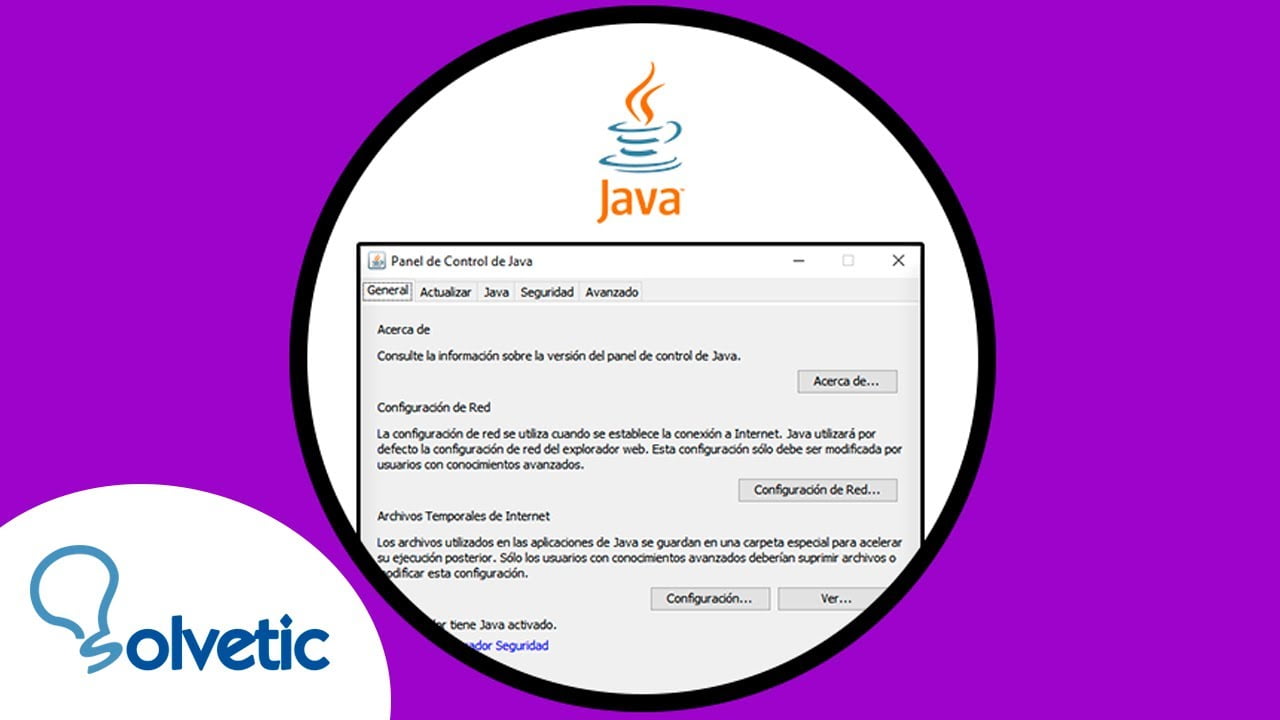 Onde está localizado o painel de controle Java?
