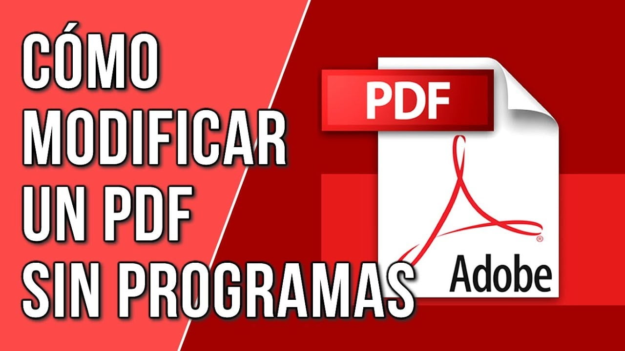 Como você pode modificar um documento PDF?