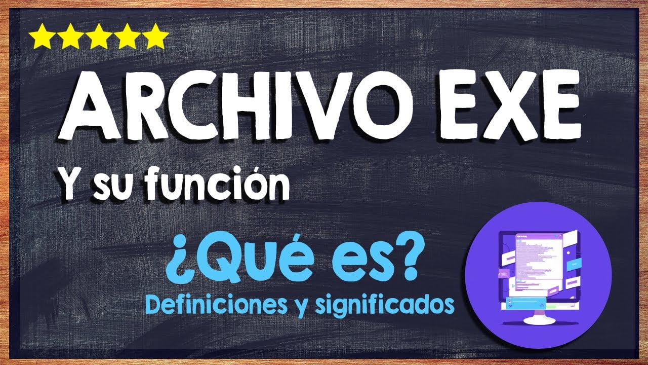 Qual é a função do exe? - Tiempo de Frikis