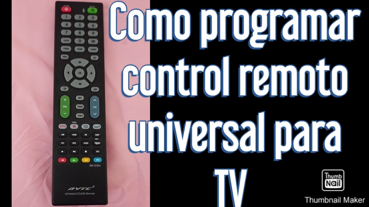 Como configurar um controle universal para TV inteligente?