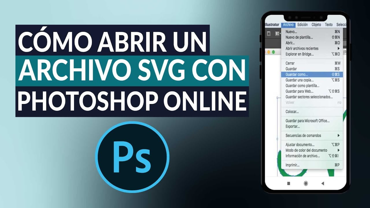 Como abrir um SVG no Photoshop? - Tiempo de Frikis