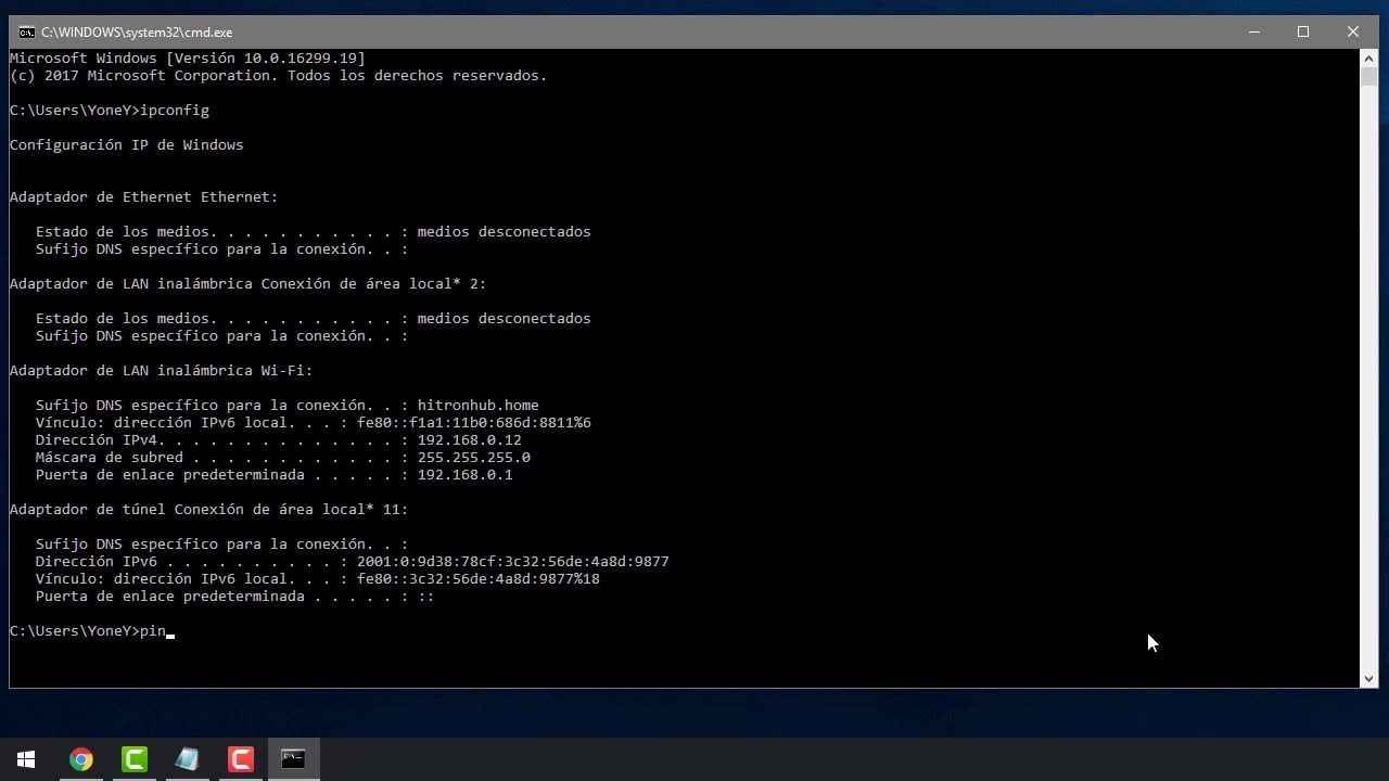 Como fazer ping em um servidor? - Tiempo de Frikis