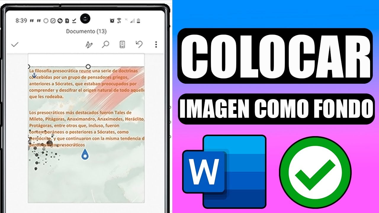 Como colocar uma imagem de fundo no Word e escrever sobre ela no ...