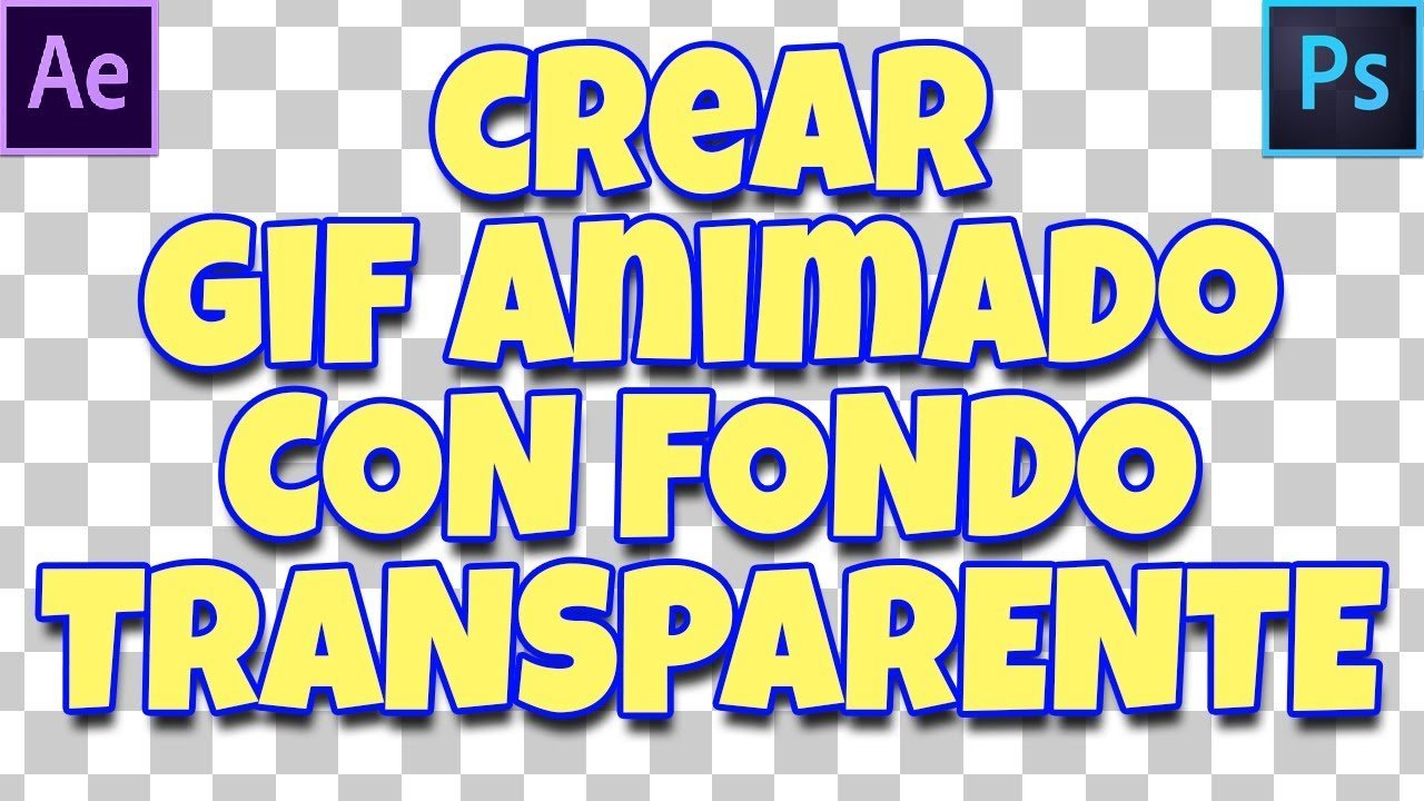 Como criar um GIF sem fundo?