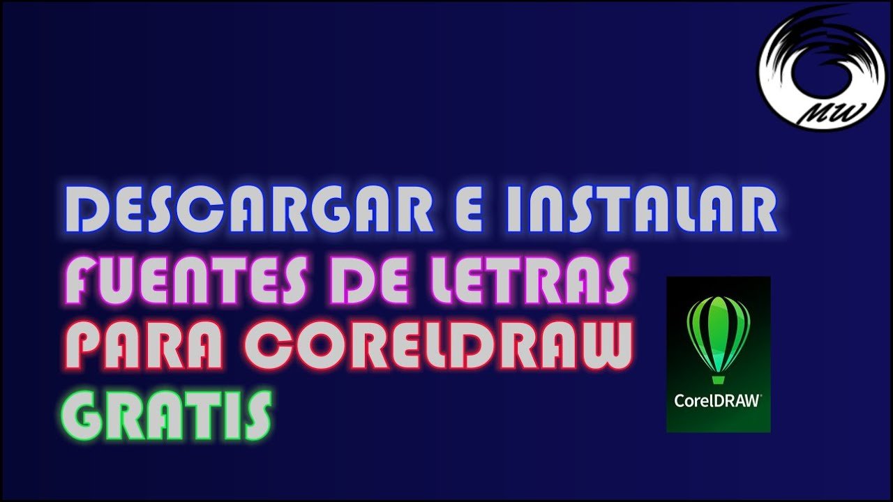 Como instalar uma fonte de fonte no Corel Draw? - Tiempo de Frikis