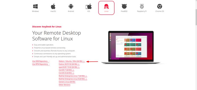 Como instalar Anydesk no Ubuntu 20.04