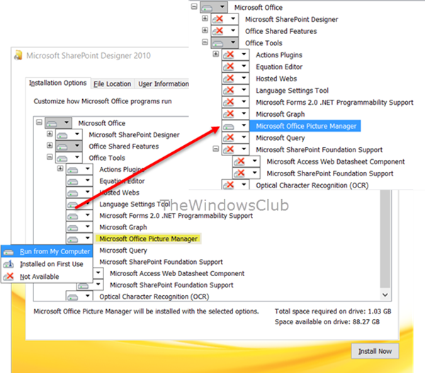 Como instalar o Microsoft Office Picture Manager no Windows 11/10 ...