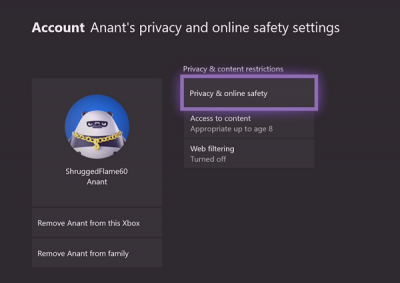 Como configurar a privacidade do Xbox e a segurança on -line para ...
