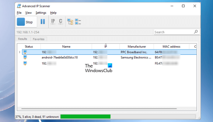 Advanced IP Scanner, um scanner IP gratuito para PC com Windows ...