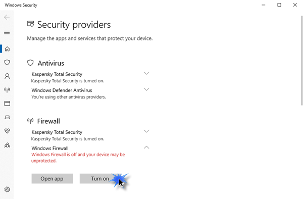 Como ativar ou desativar o Firewall do Windows Defender no Windows 11/ ...