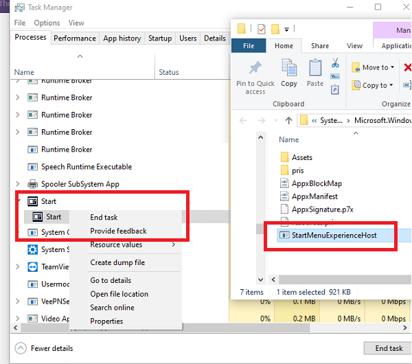 ShellExperienceHost.exe travou, foi suspenso ou parou de funcionar no Windows 11 - Tiempo de Frikis